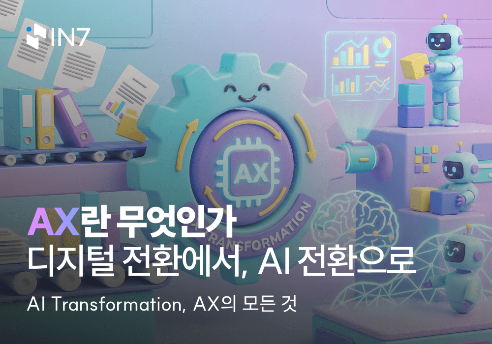 AX란 무엇인가? AI로 일하는 방식을 바꾸는 기업의 전략, AX 총정리 - IN7 Blog
